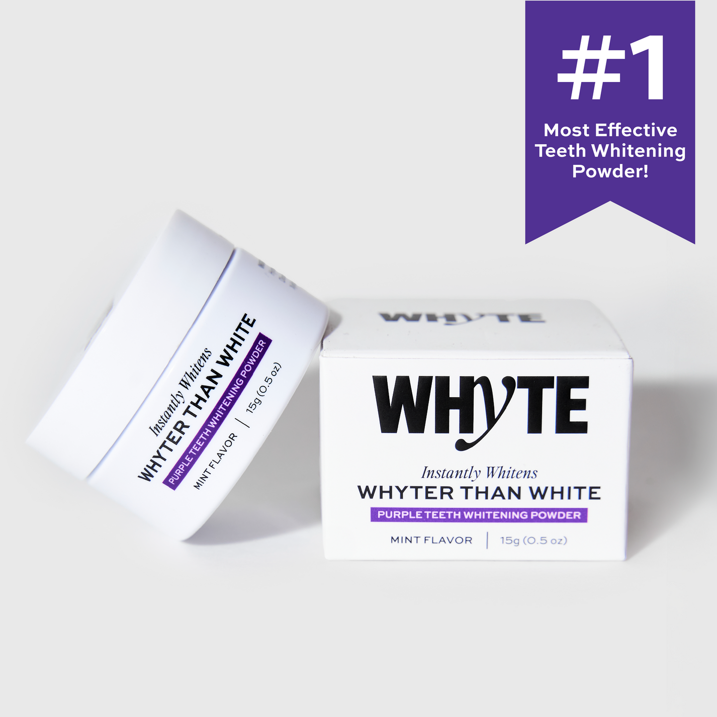 Purple Teeth Whitening Powder – WHYTE
