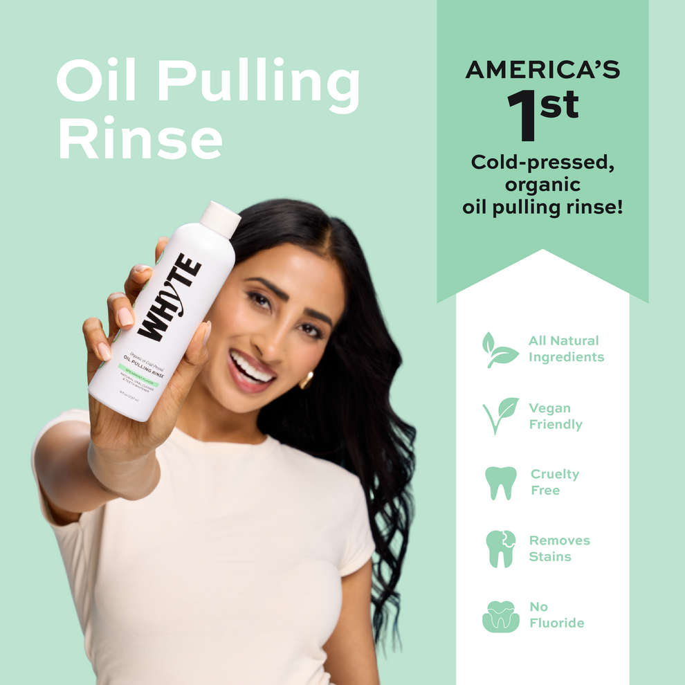 Duo Pack Spearmint Oil Pulling Rinse – WHYTE
